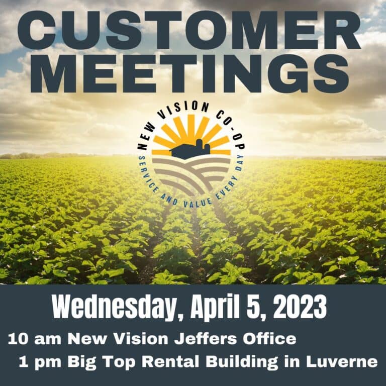 Customer Meeting - Hills Beaver Creek Area | New Vision Co-op