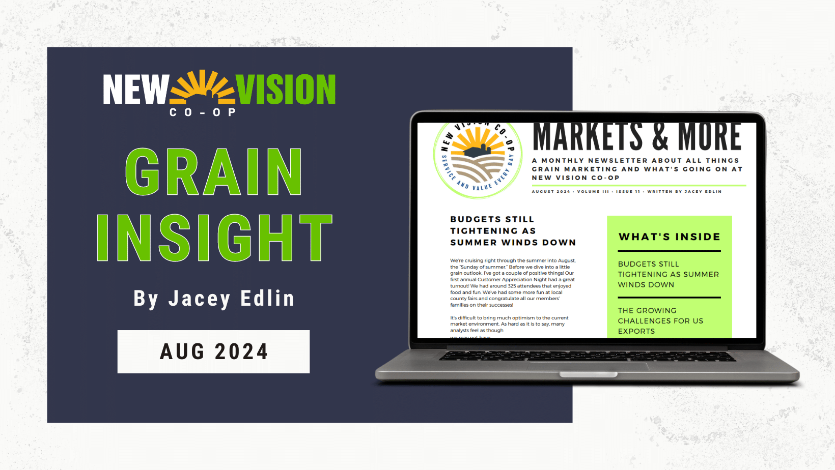 August 2024 Grain Insight | New Vision Co-op